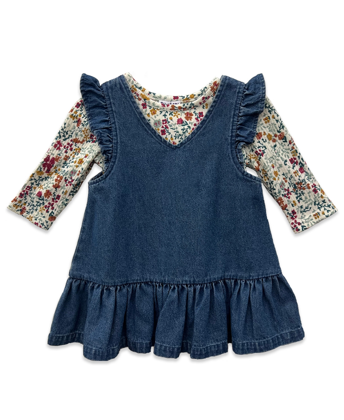 Click here for Blueberi Boulevard Baby Girls 2-Piece Long-Sleeve... prices