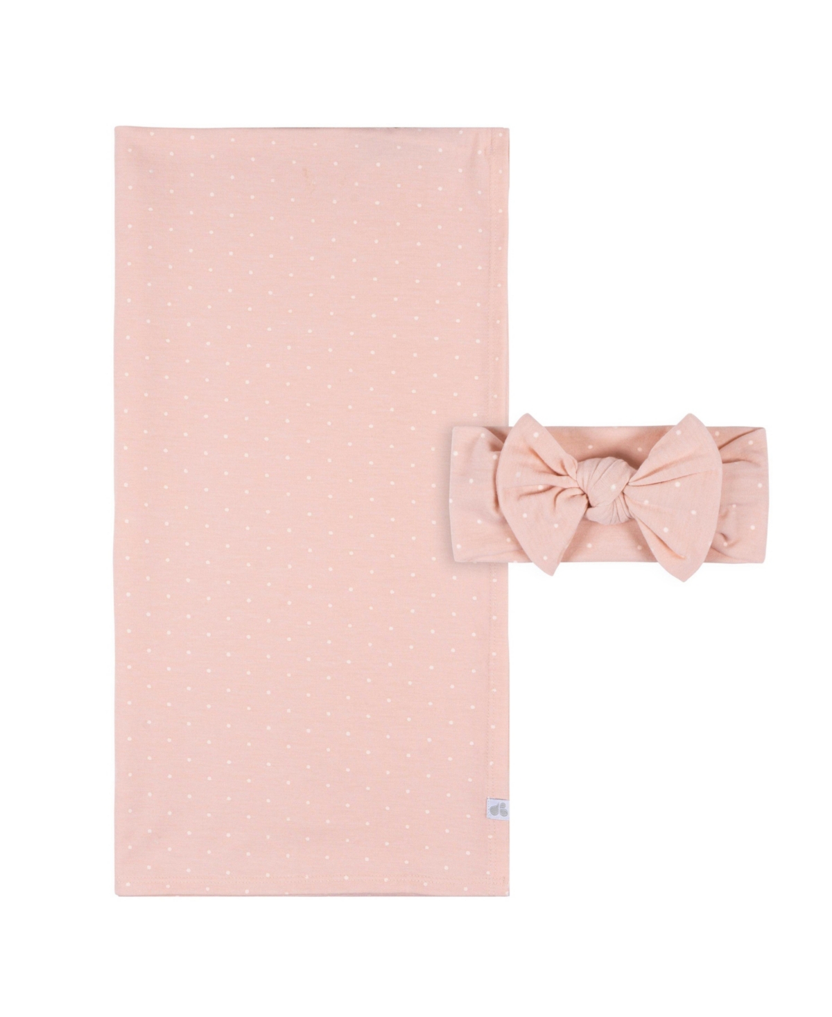 Click here for Just Born Baby Girls 2-Piece Swaddle Blanket & Hea... prices