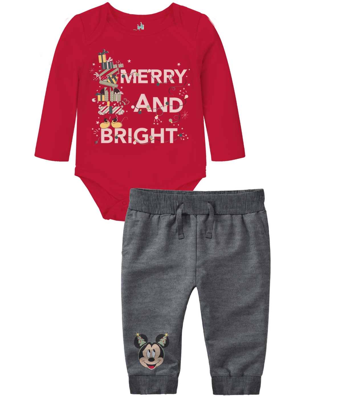 Click here for Disney Baby Boys 2-Piece Mickey Mouse Merry and Br... prices