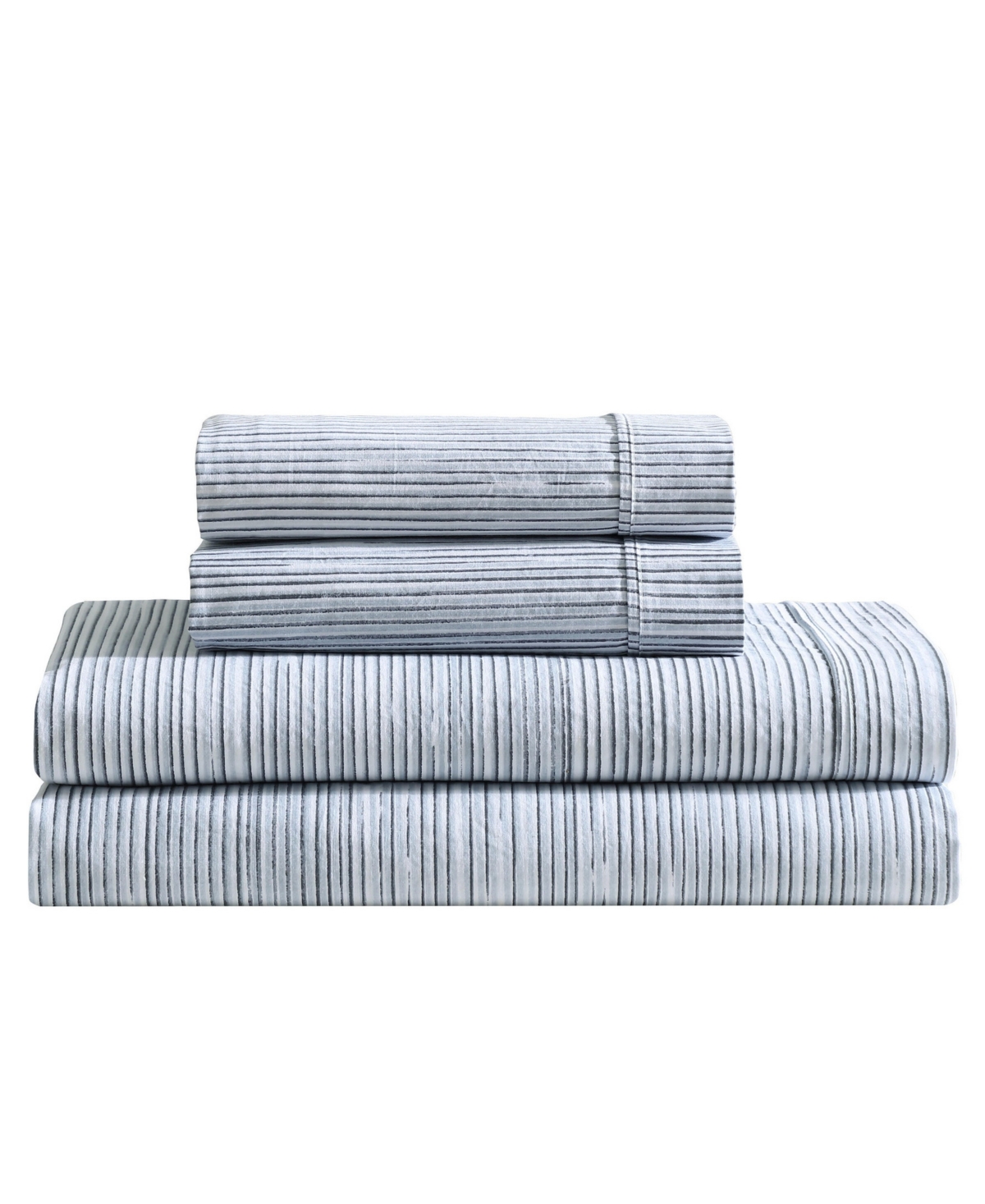 Click here for Calvin Klein Washed Cotton Percale 4-Pc. Sheet Set... prices