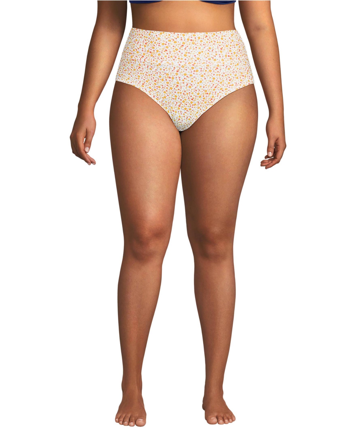 Click here for Lands End Plus Size Pinchless High Waisted Bikini... prices