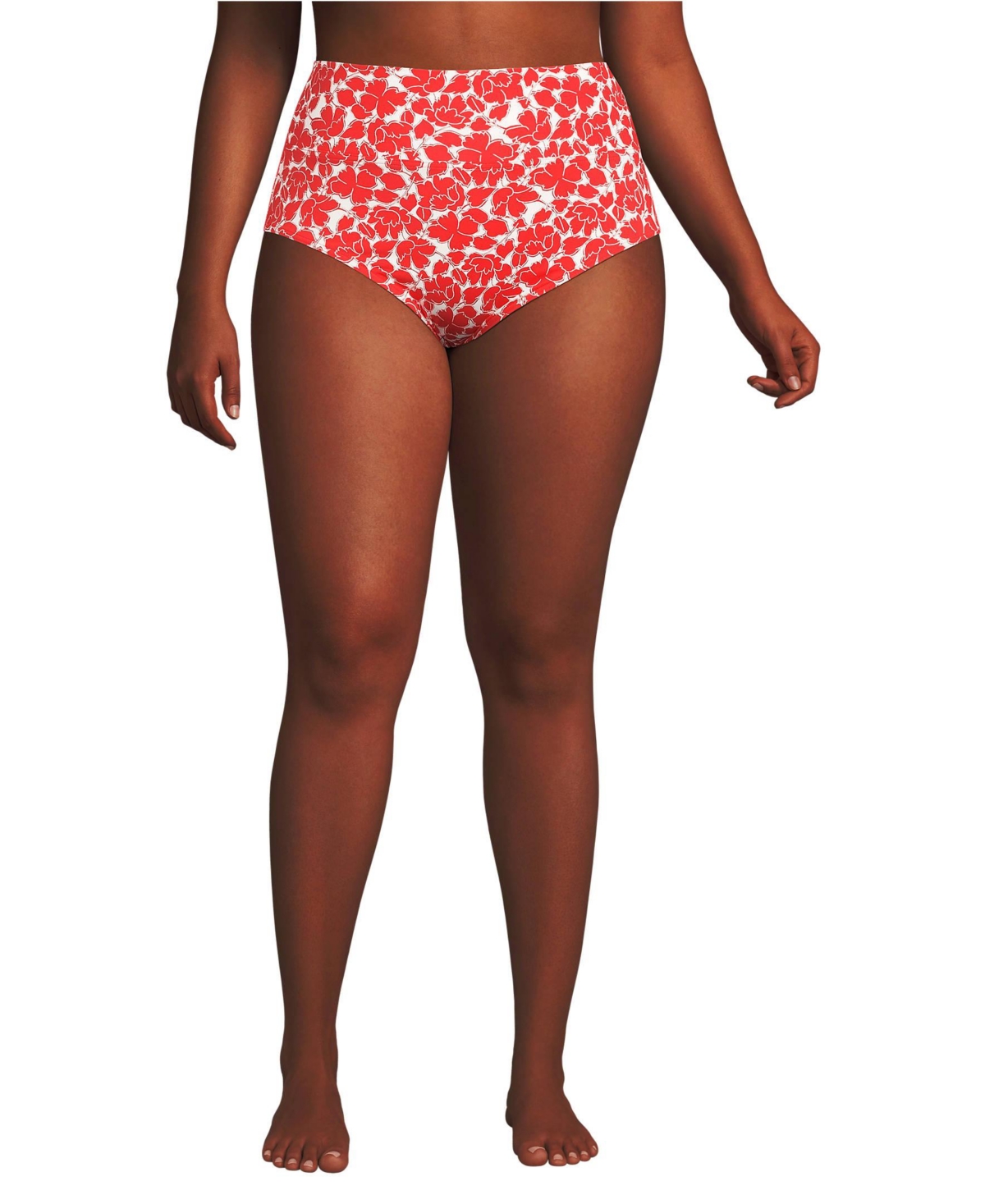 Click here for Lands End Plus Size Pinchless High Waisted Bikini... prices