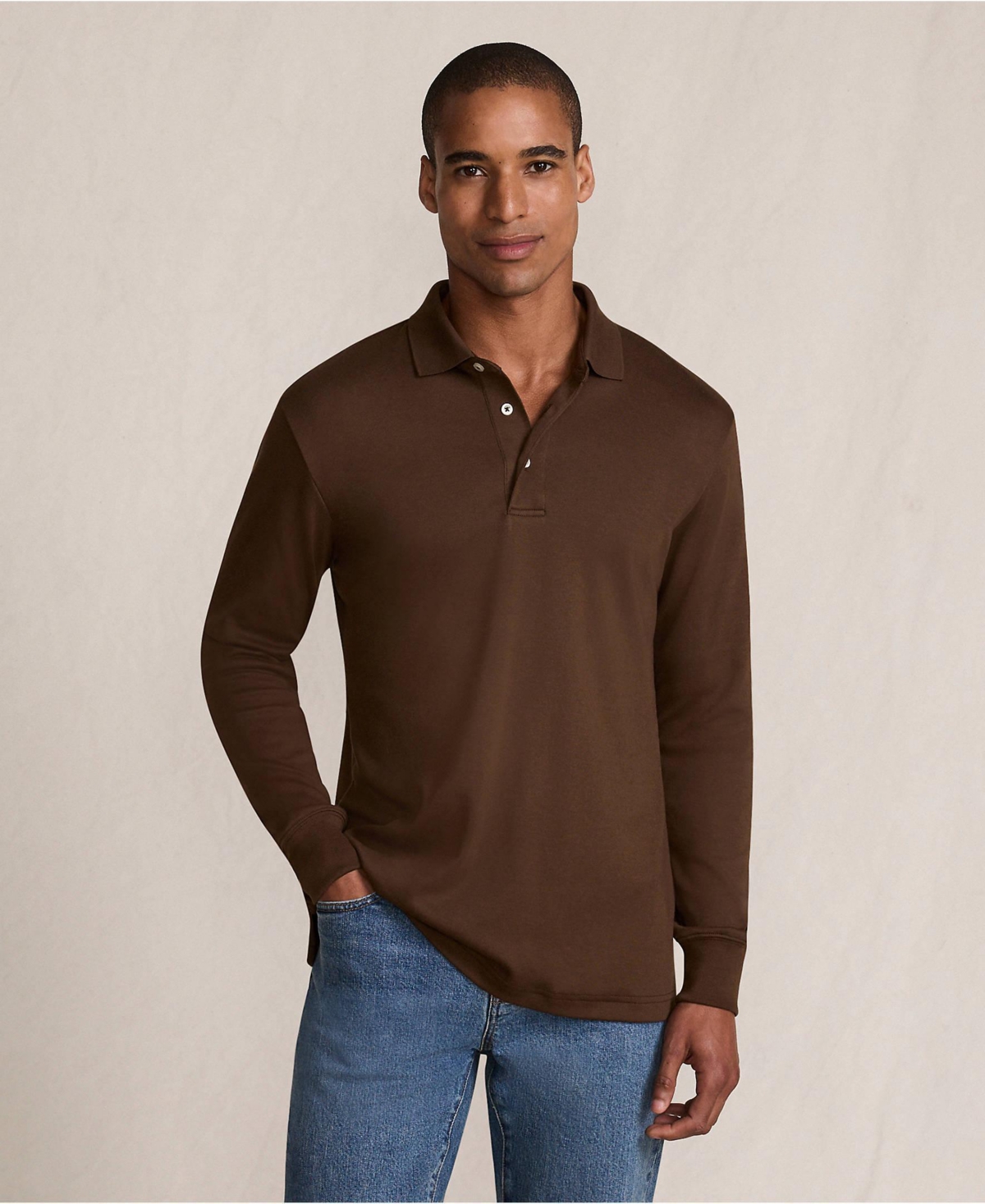 Click here for Lands End Mens Tall Long Sleeve Cotton Supima Polo... prices
