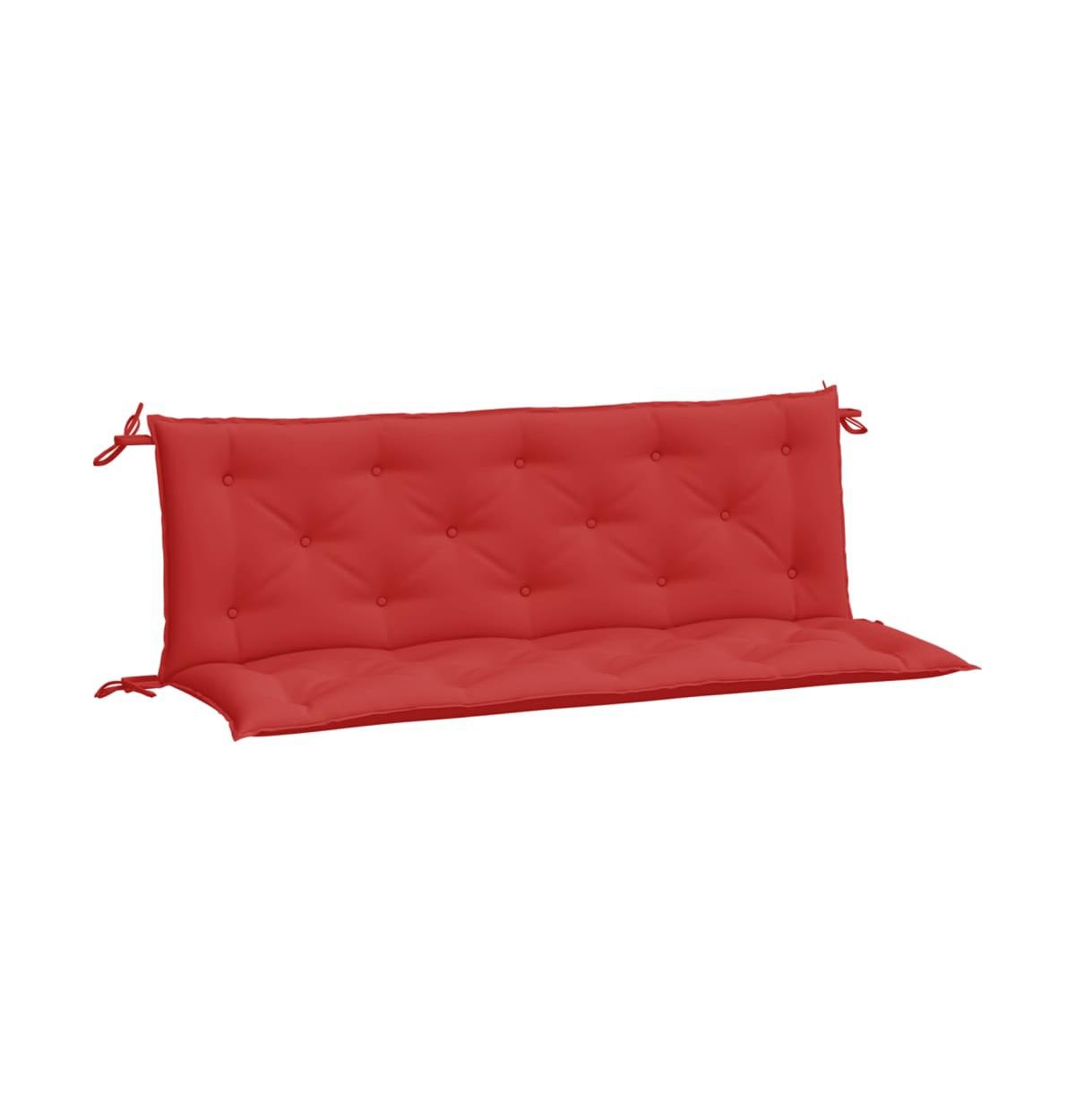 Click here for vidaXL Garden Bench Cushions 2 pcs Red 59.1x19.7x2... prices