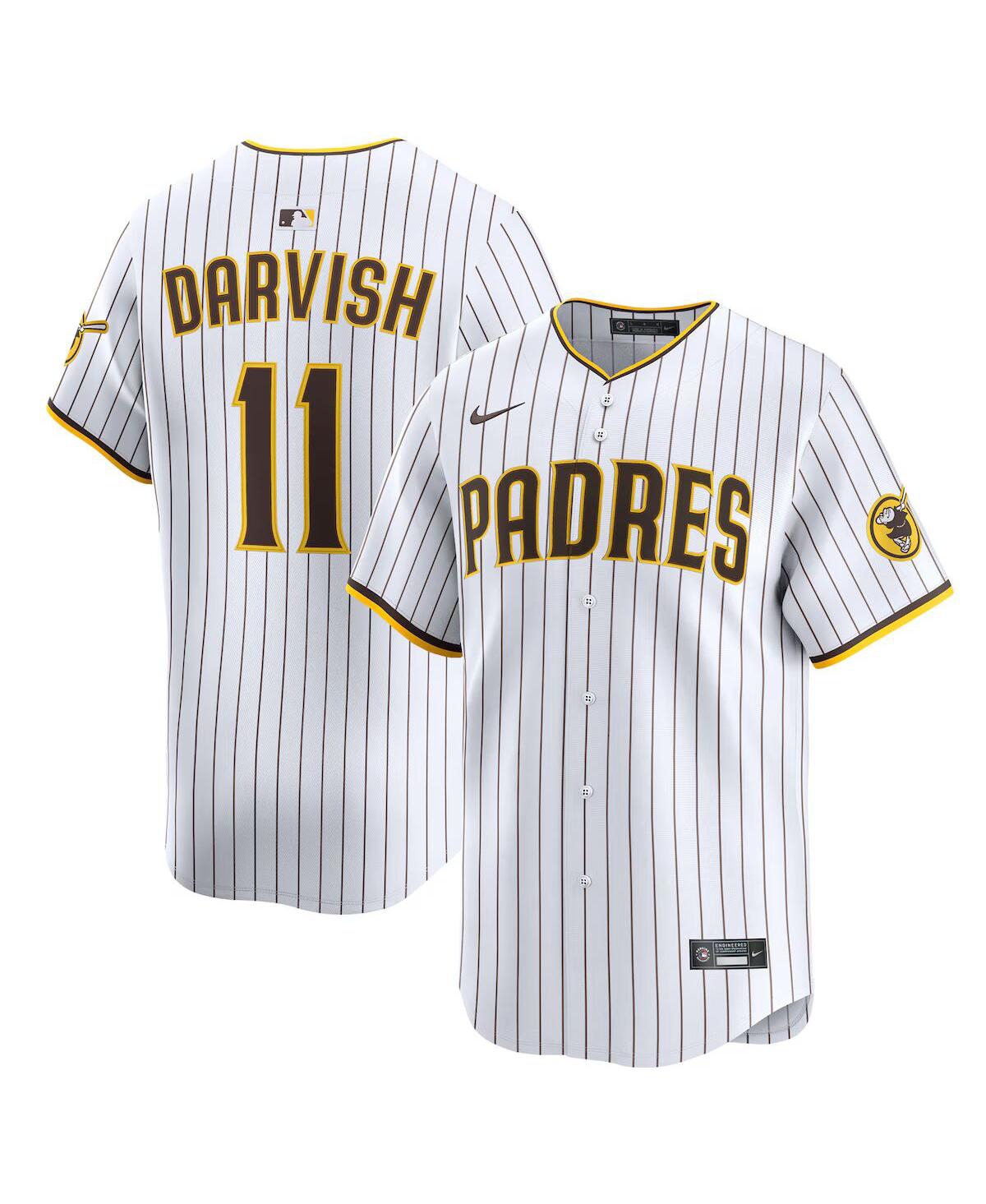 Click here for Nike Mens Yu Darvish White San Diego Padres Home L... prices