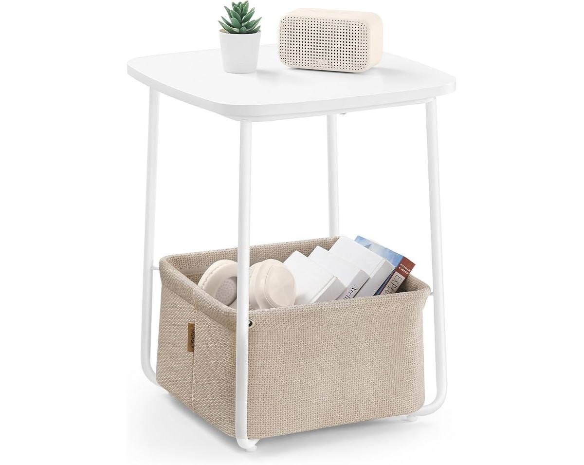 Click here for Songmics Home Side Table - Matte white prices
