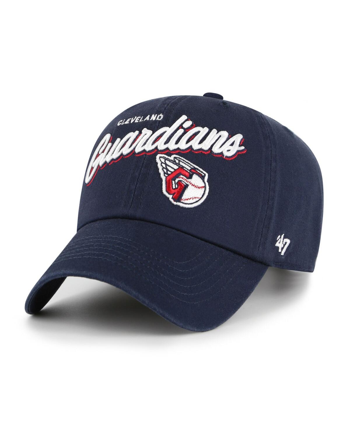 Click here for 47 Brand Womens Navy Cleveland Guardians Ariana Cl... prices
