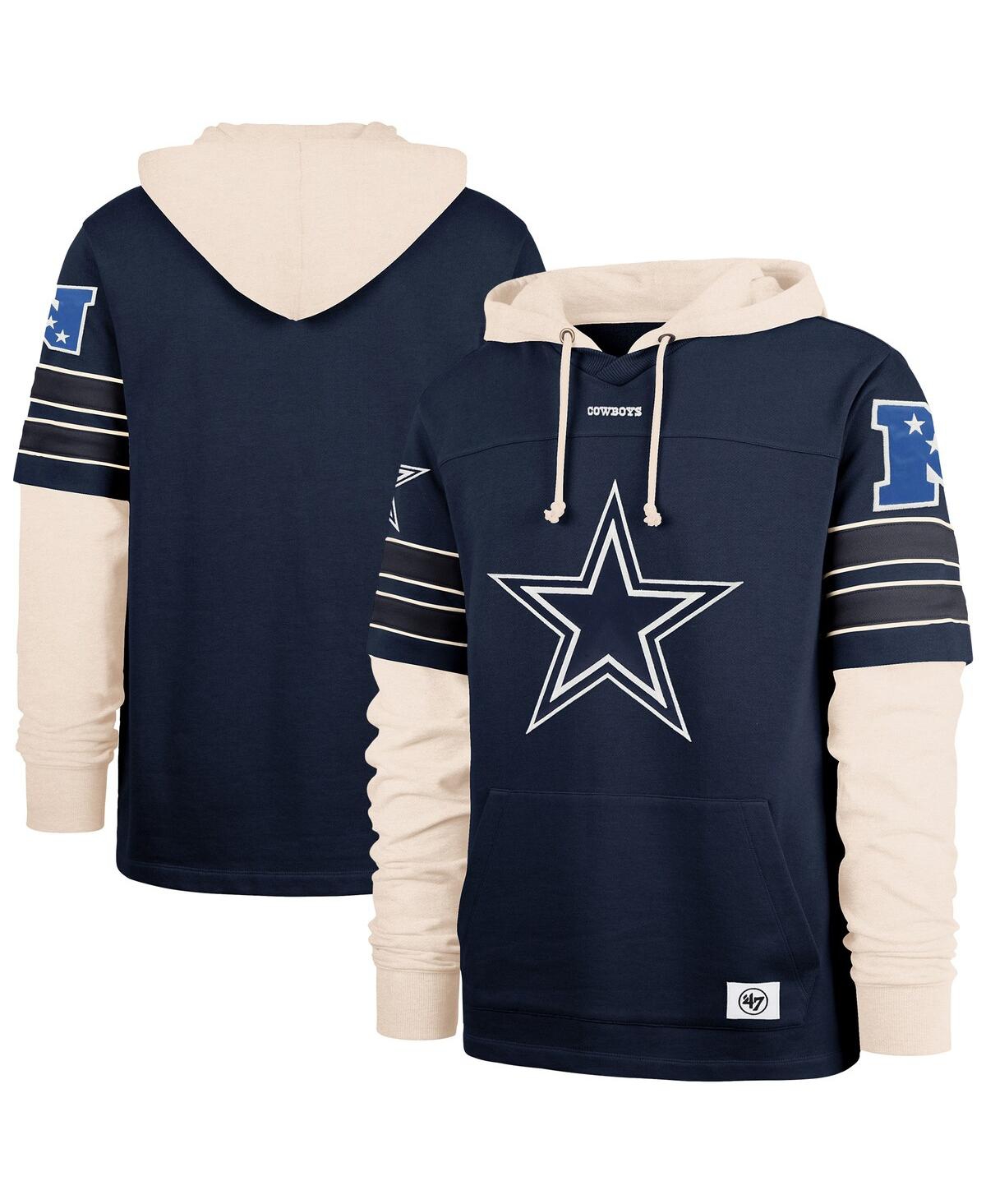 Click here for 47 Brand Mens Navy Dallas Cowboys Split Zone Corne... prices