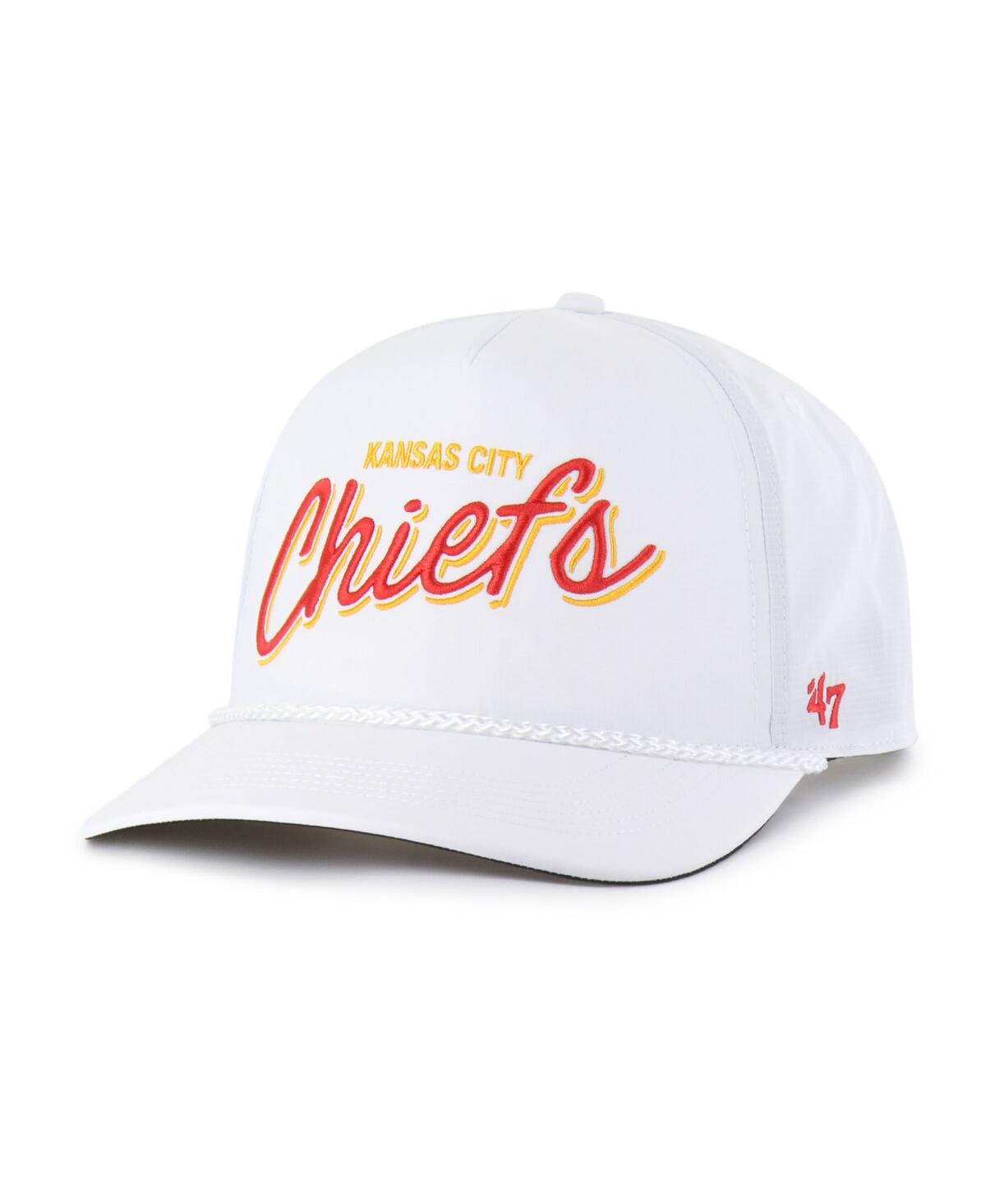 Click here for 47 Brand Mens White Kansas City Chiefs Brrr Fairwa... prices