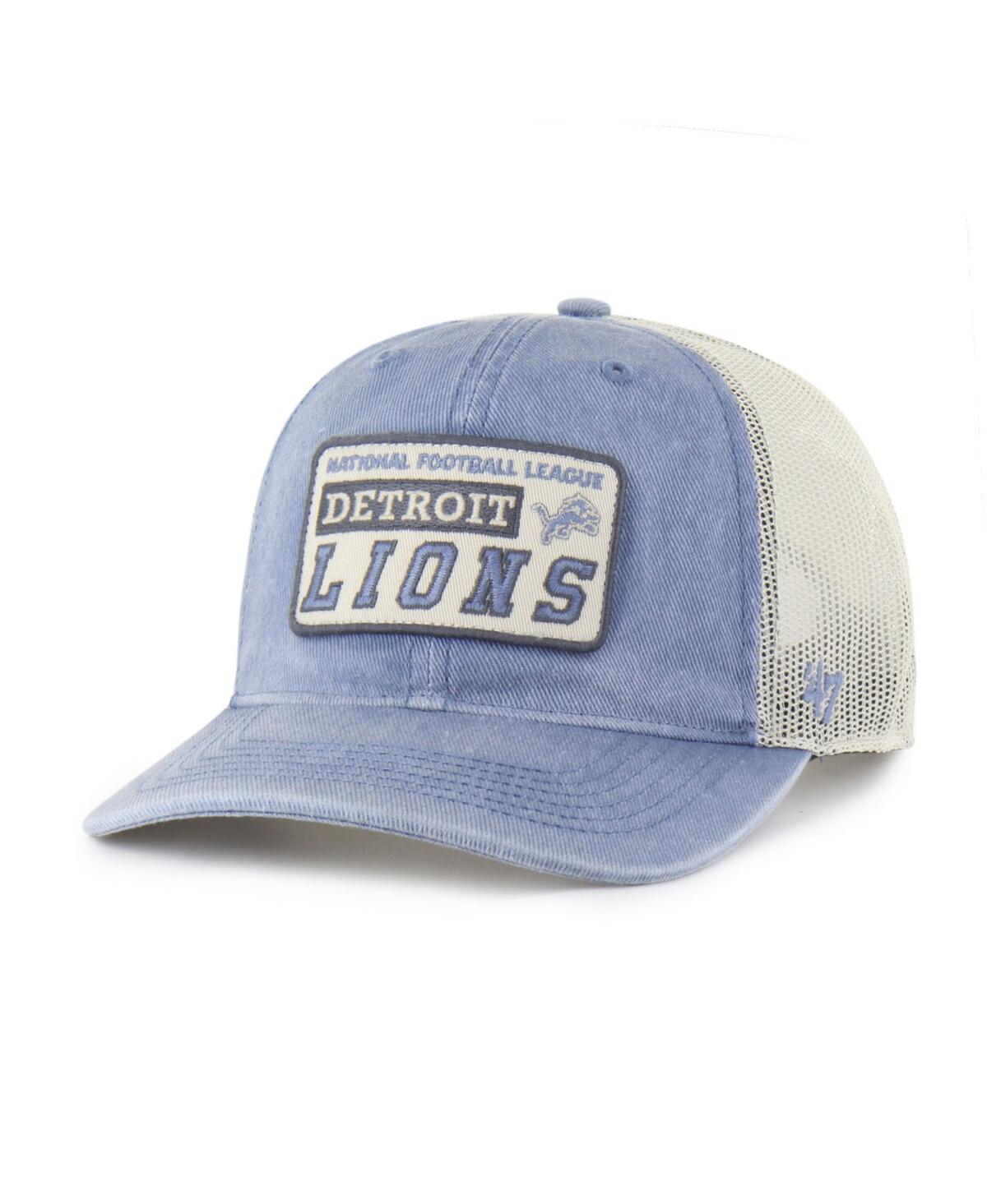 Click here for 47 Brand Mens Blue Detroit Lions Canteen Relaxed T... prices