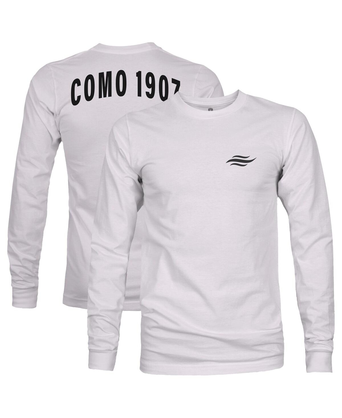 Click here for 1863FC Mens Silver Como 1907 Arch Long Sleeve T-Sh... prices