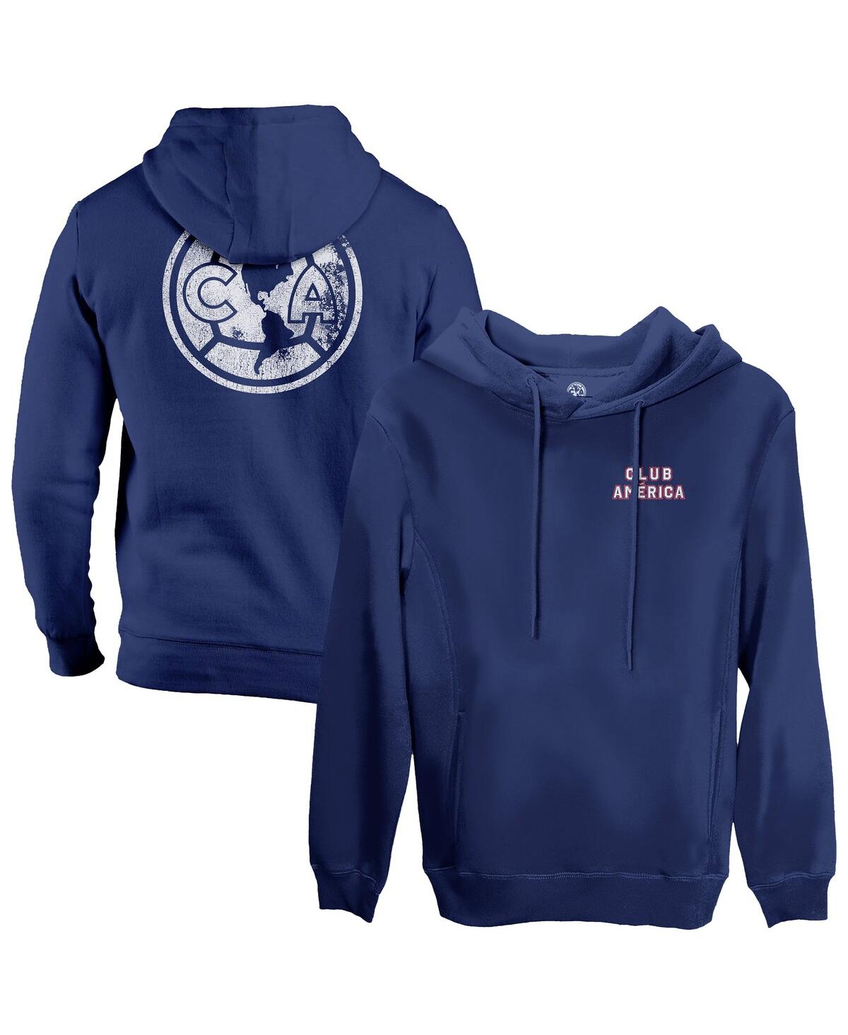 Click here for 1863FC Mens Navy Club America Wordmark Fleece Pull... prices
