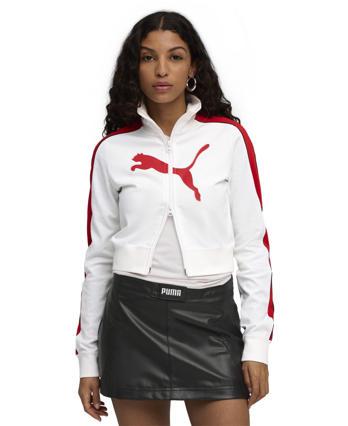 Click here for Puma Womens Future Archive T7 Slim Cropped Track J... prices