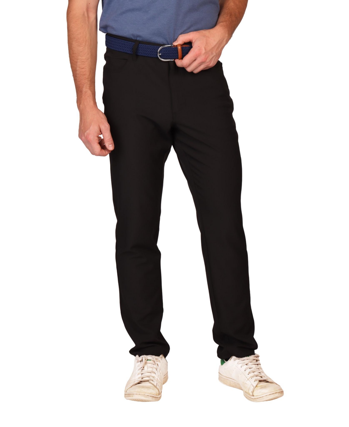 Click here for Tailorbyrd Mens Five Pocket Performance Pants - Bl... prices