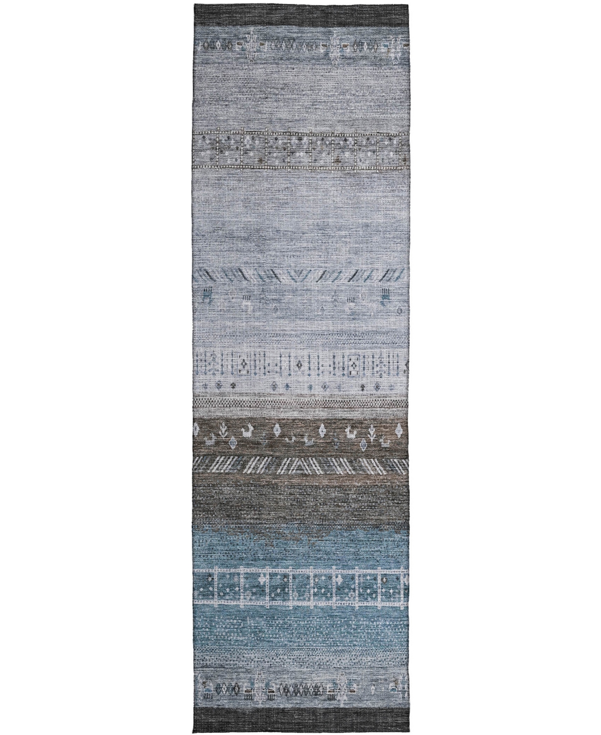Click here for Dalyn Karaj KJ7 23x76 Runner Area Rug - Blue prices