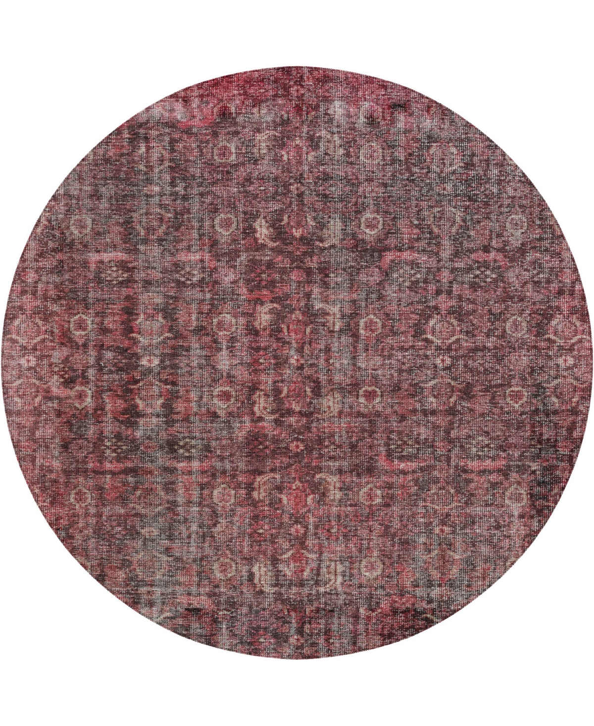 Click here for Dalyn Karaj KJ3 8x8 Round Area Rug - Pink prices