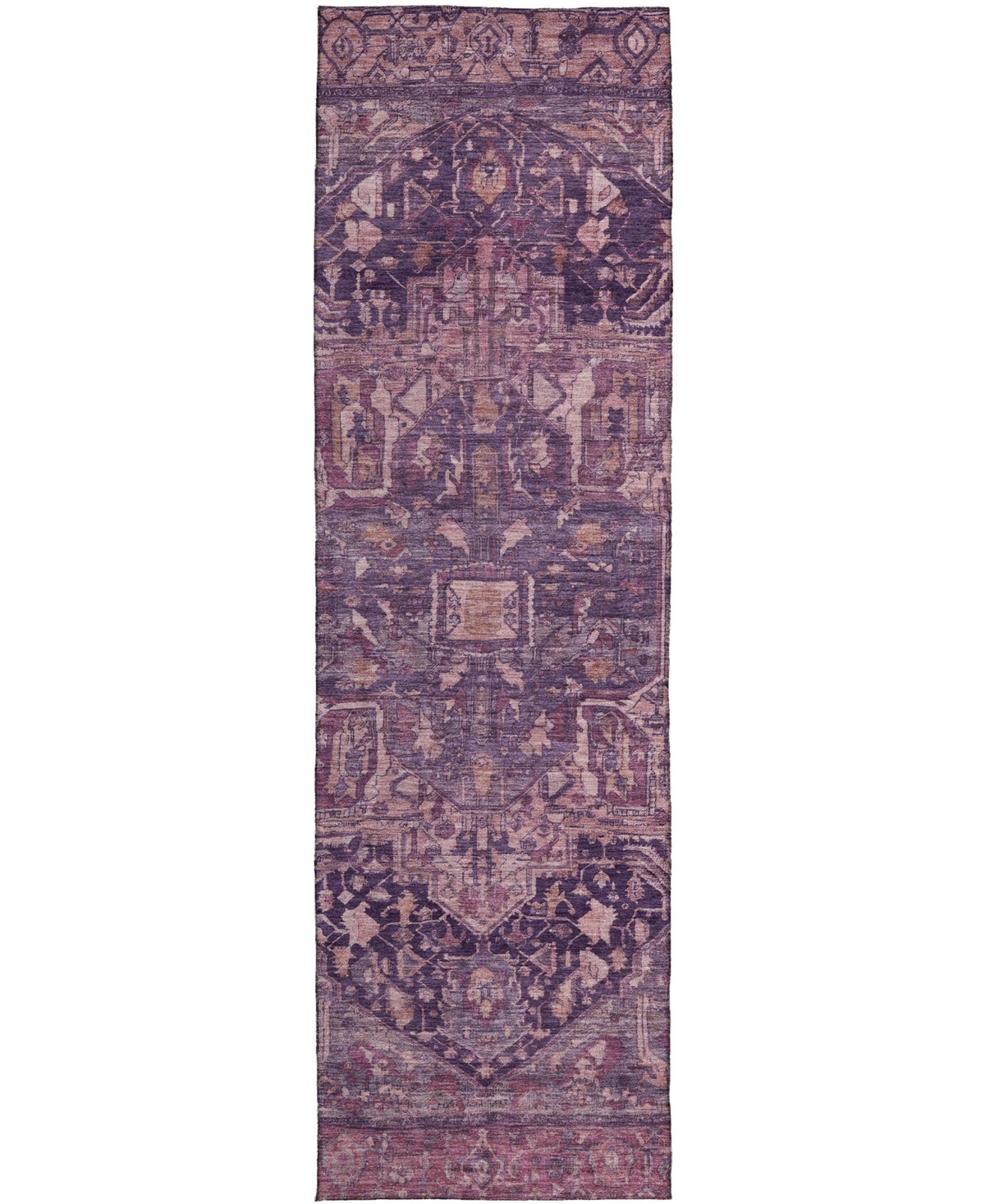 Click here for Dalyn Solace SL14 23x76 Runner Area Rug - Eggplant prices