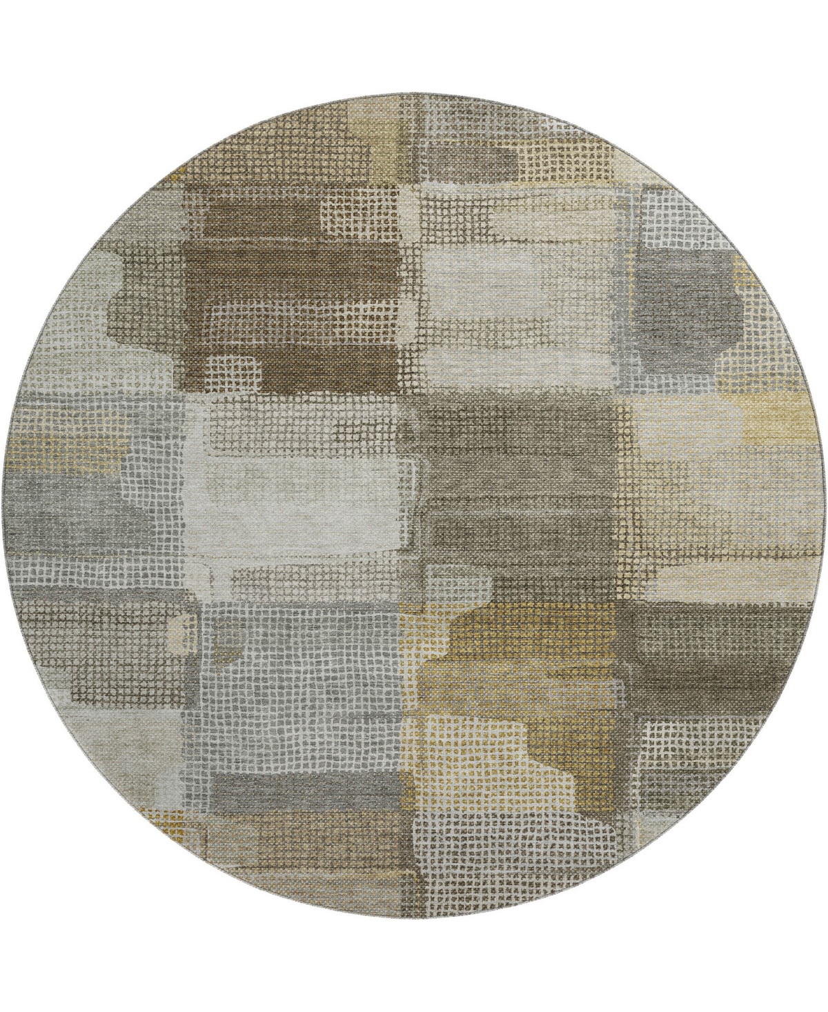 Click here for Dalyn Ravenna RN10 8x8 Round Area Rug - Taupe prices