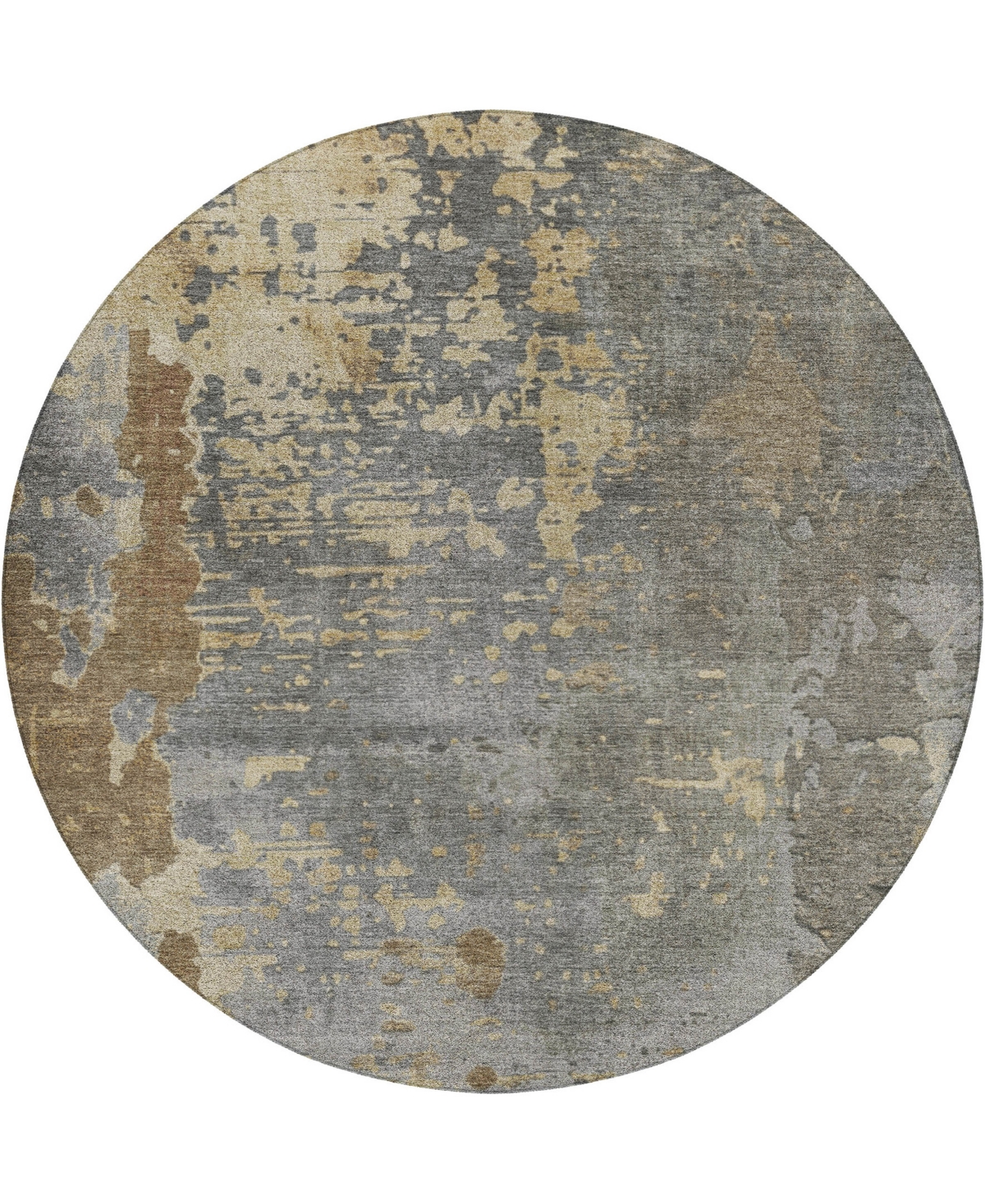 Click here for Dalyn Kochi KC11 8x8 Round Area Rug - Pewter prices