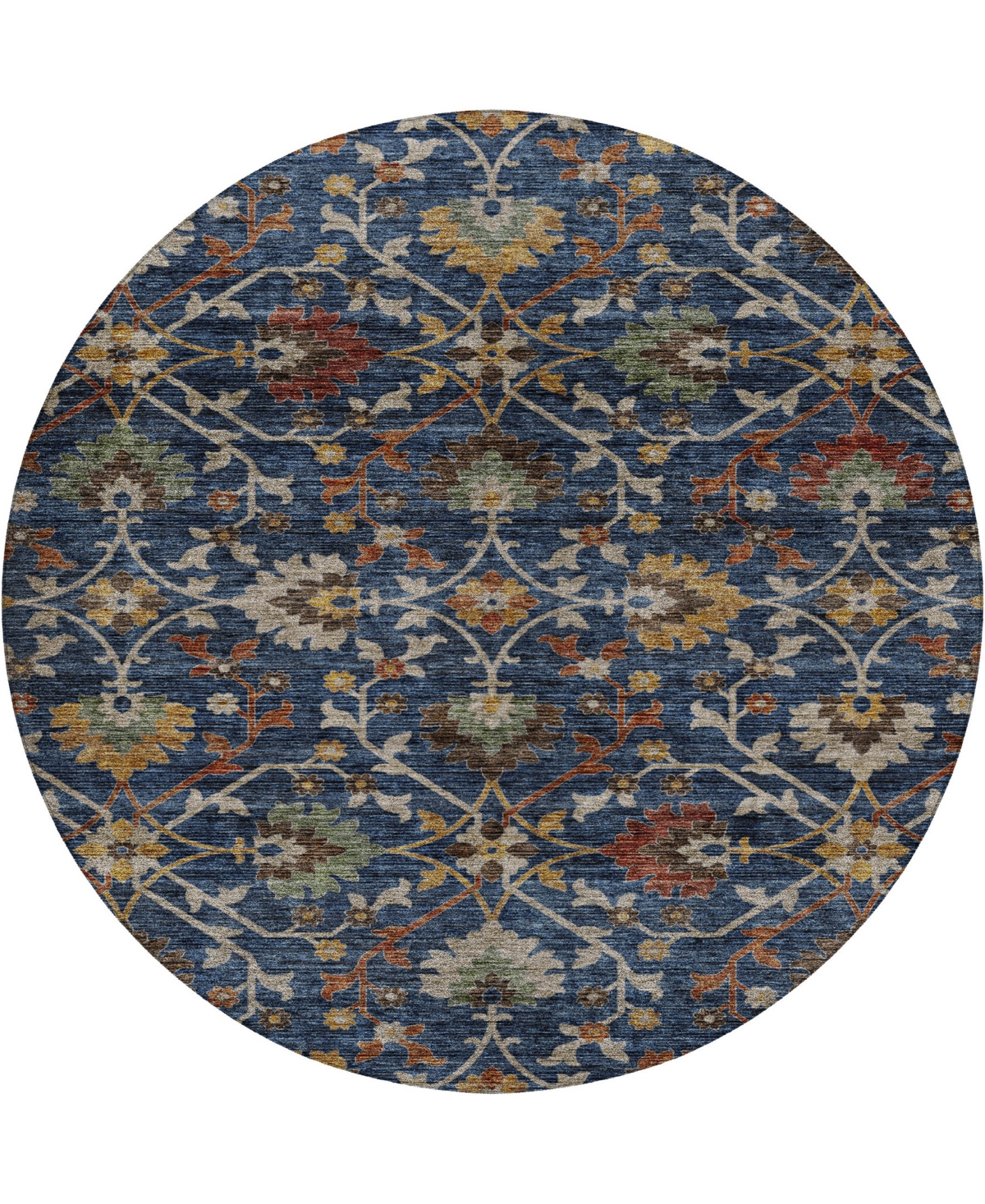 Click here for Dalyn Silk Road SR4 8x8 Round Area Rug - Navy prices