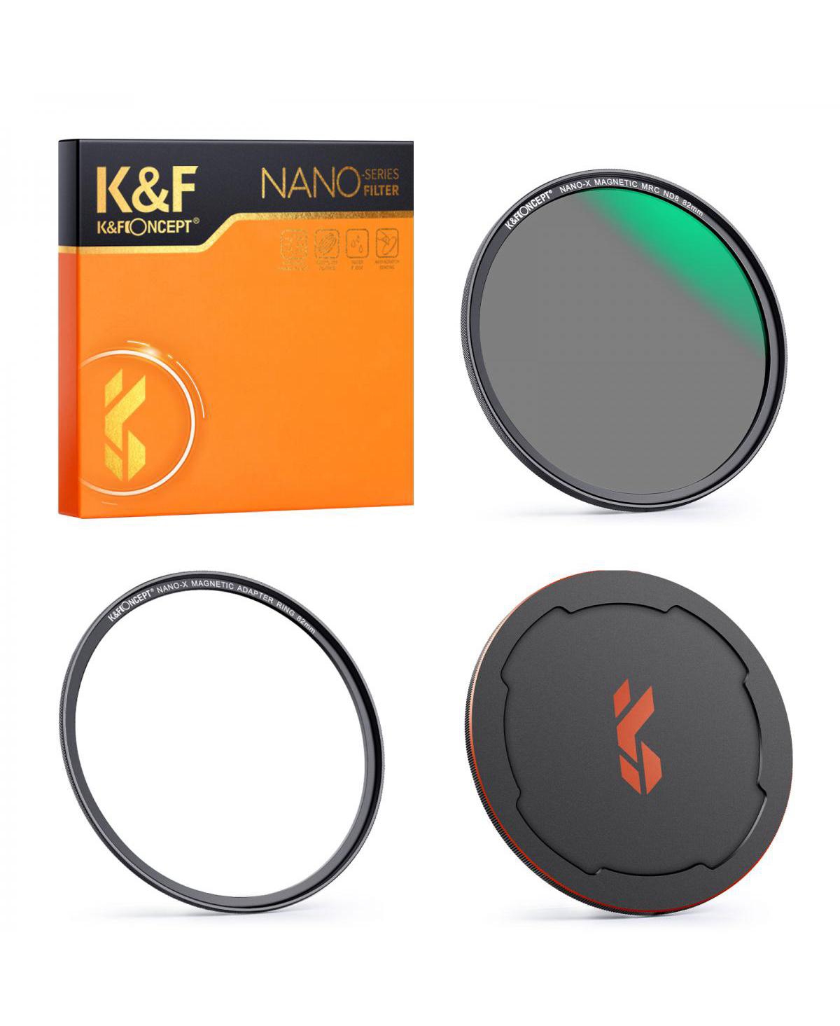 Click here for K&F Concept 72mm Nano-x Neutral Density ND8 0.9 3-... prices