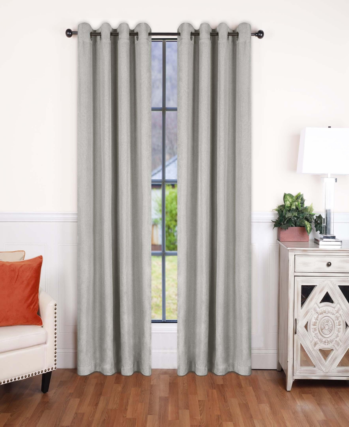 Click here for Superior Linen-Inspired Room Darkening Grommet Top... prices