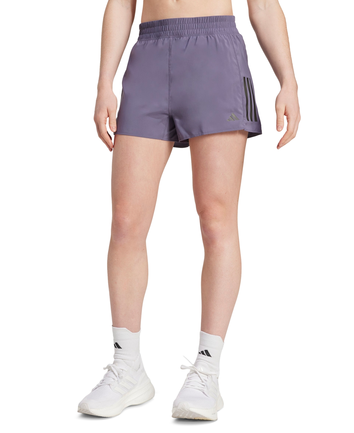 Click here for adidas Womens Mid-Rise Shorts - Preloved Violet prices