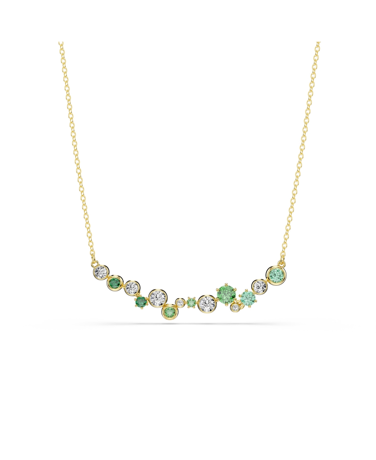 Click here for Swarovski Constella Gold-Tone Plated Necklace - Gr... prices