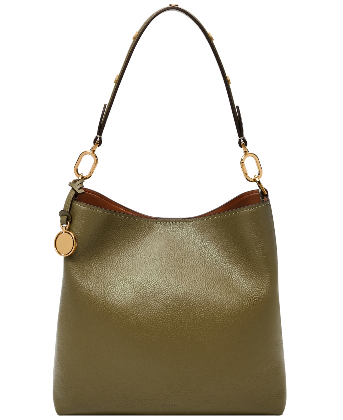 Click here for Fossil Jessie Small Bucket Shoulder Bag - Desert O... prices