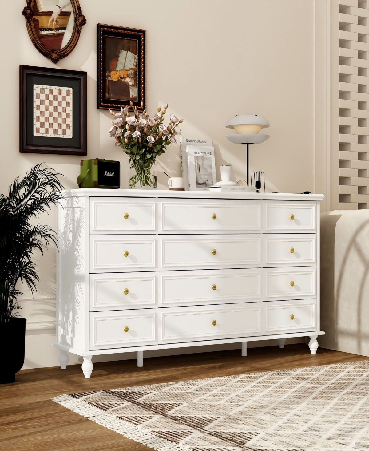 Click here for Homsee 12-Drawer Modern European Style Chest Makeu... prices