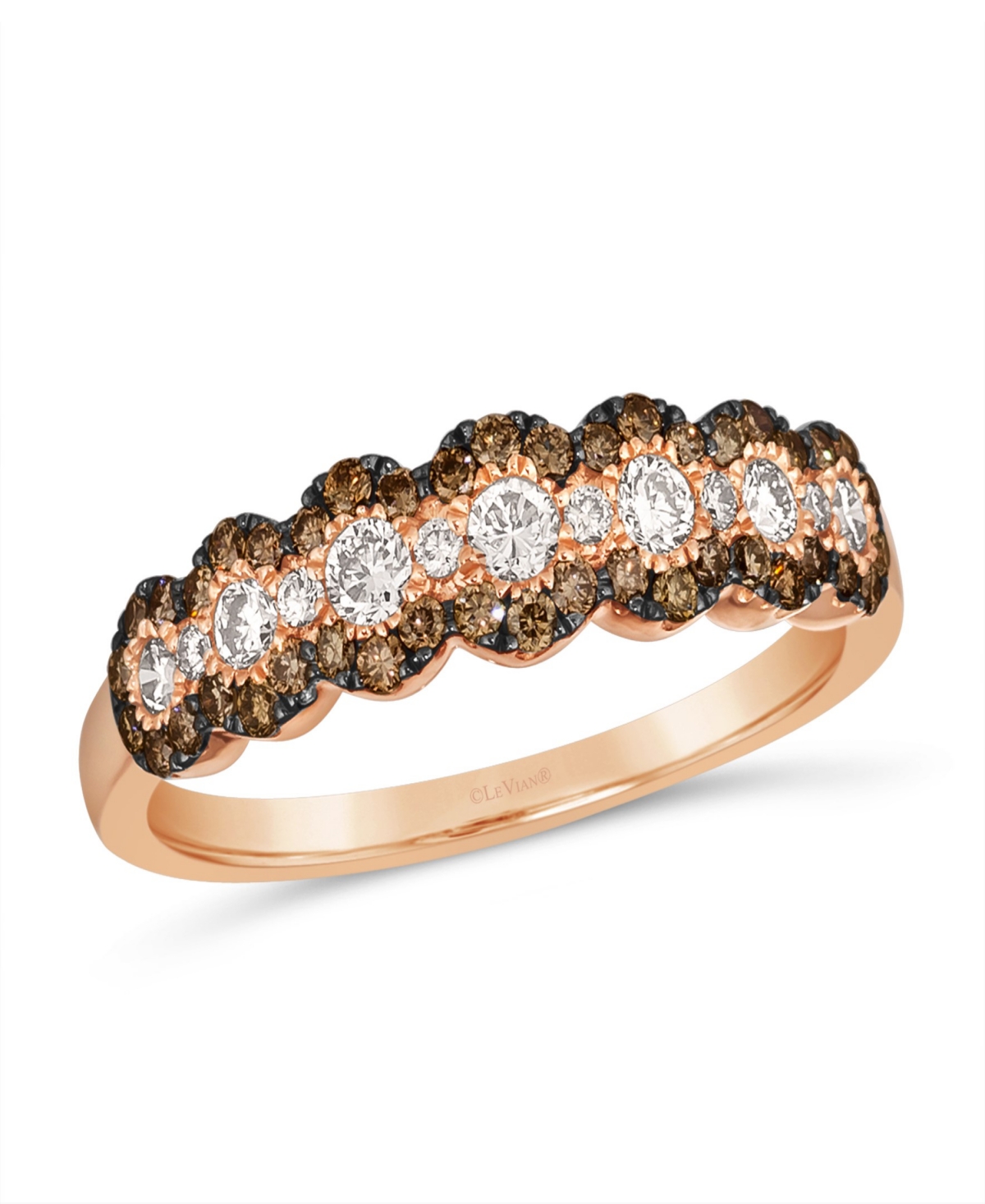 Click here for Le Vian Chocolate Diamond (.15 ct. t.w.) & Nude Di... prices