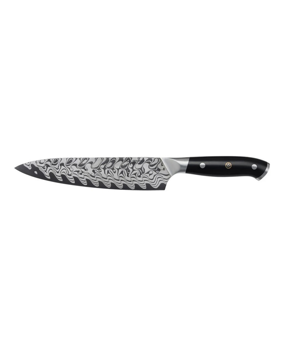 Click here for Henckels Compass Damascus 8 Chefs Knife - Black  S... prices