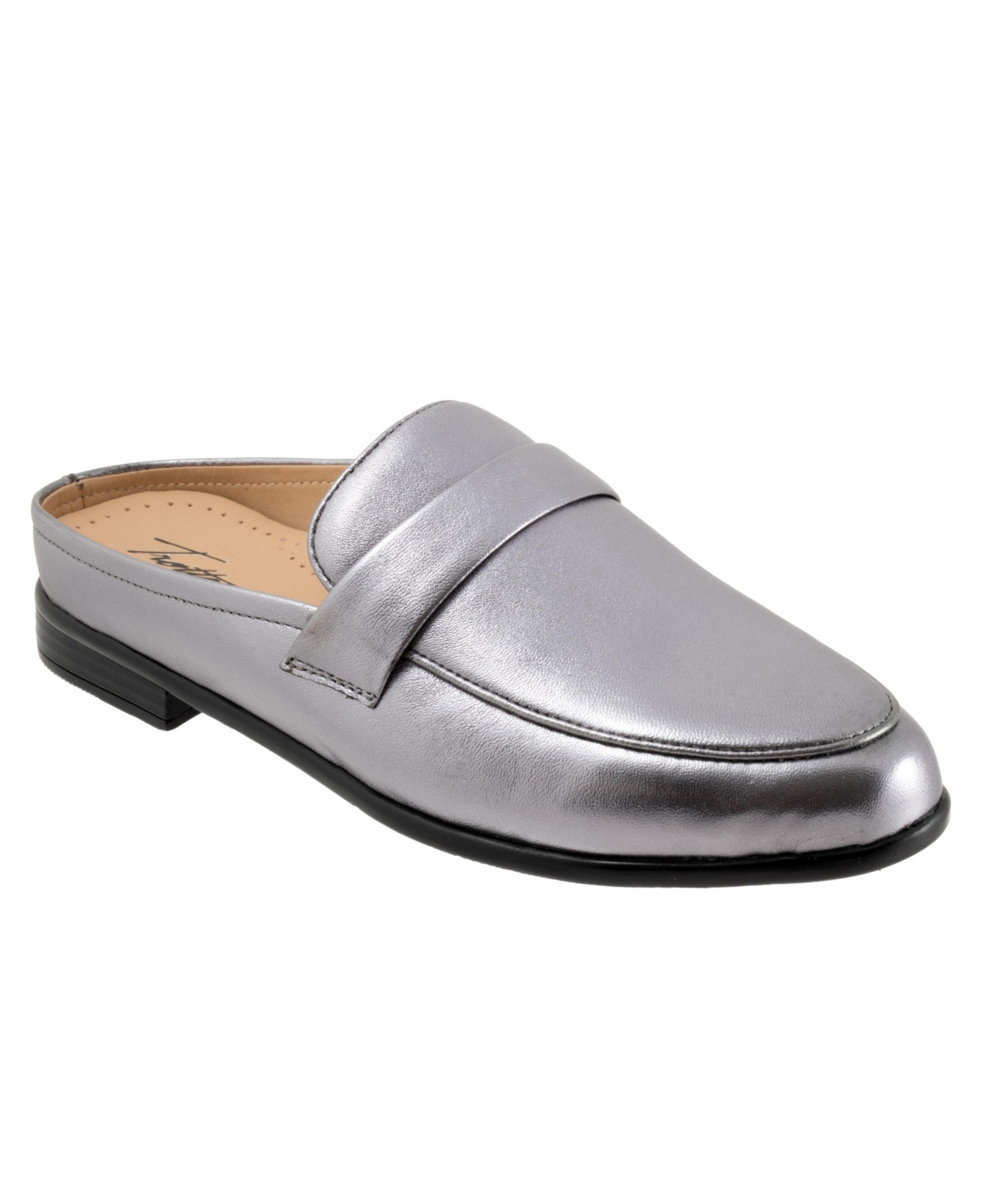 Click here for Trotters Lola Flat - Pewter prices