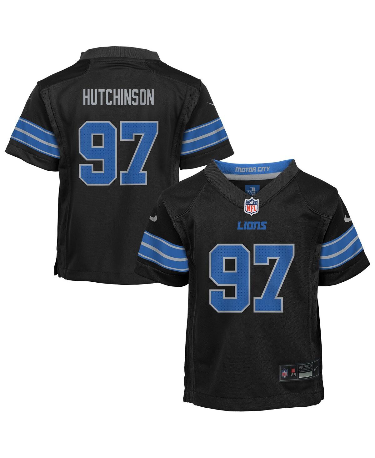 Click here for Nike Preschool Aidan Hutchinson Black Detroit Lion... prices