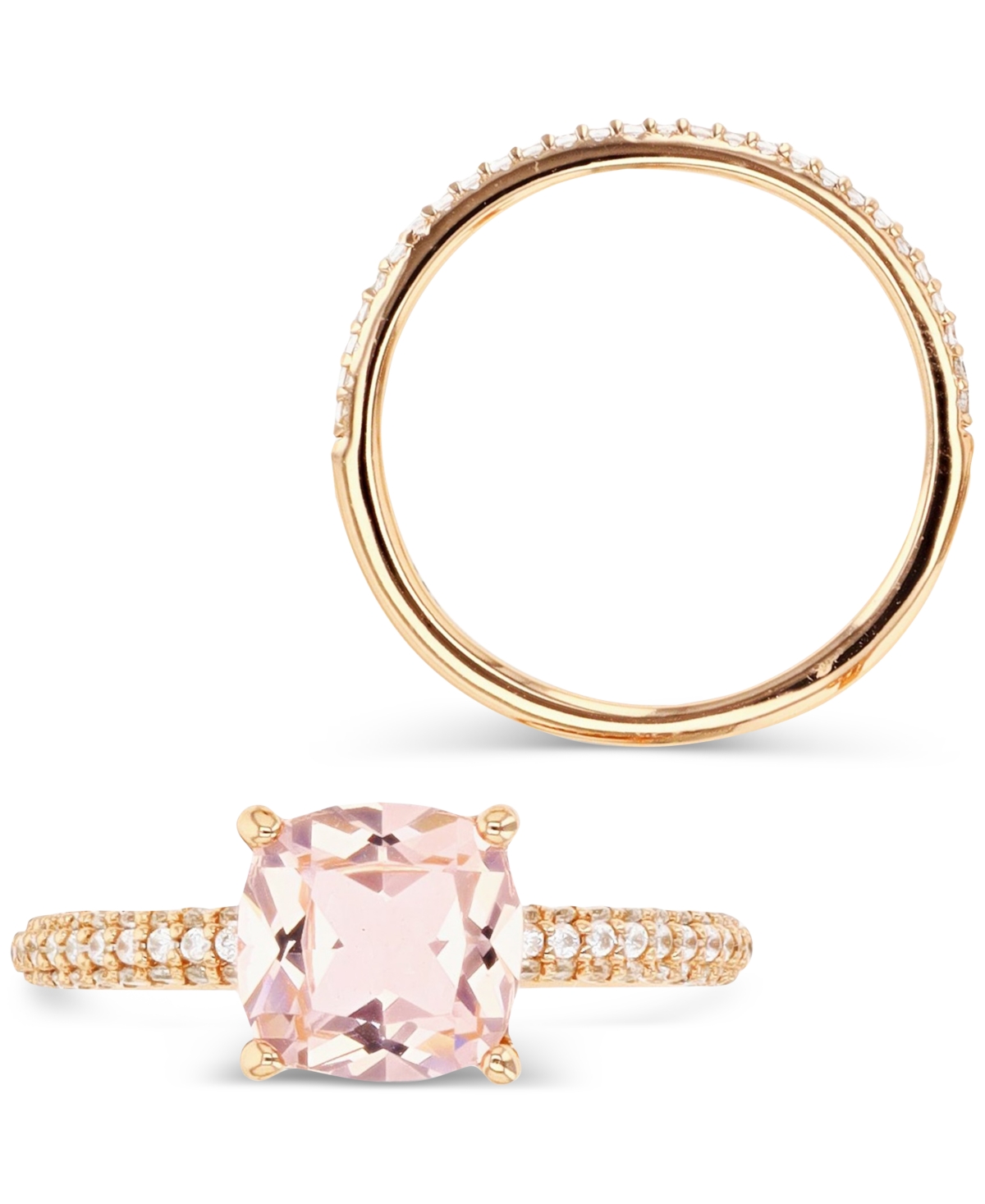 Click here for Macys Morganite (2 ct. t.w.) and Cubic Zirconia (0... prices