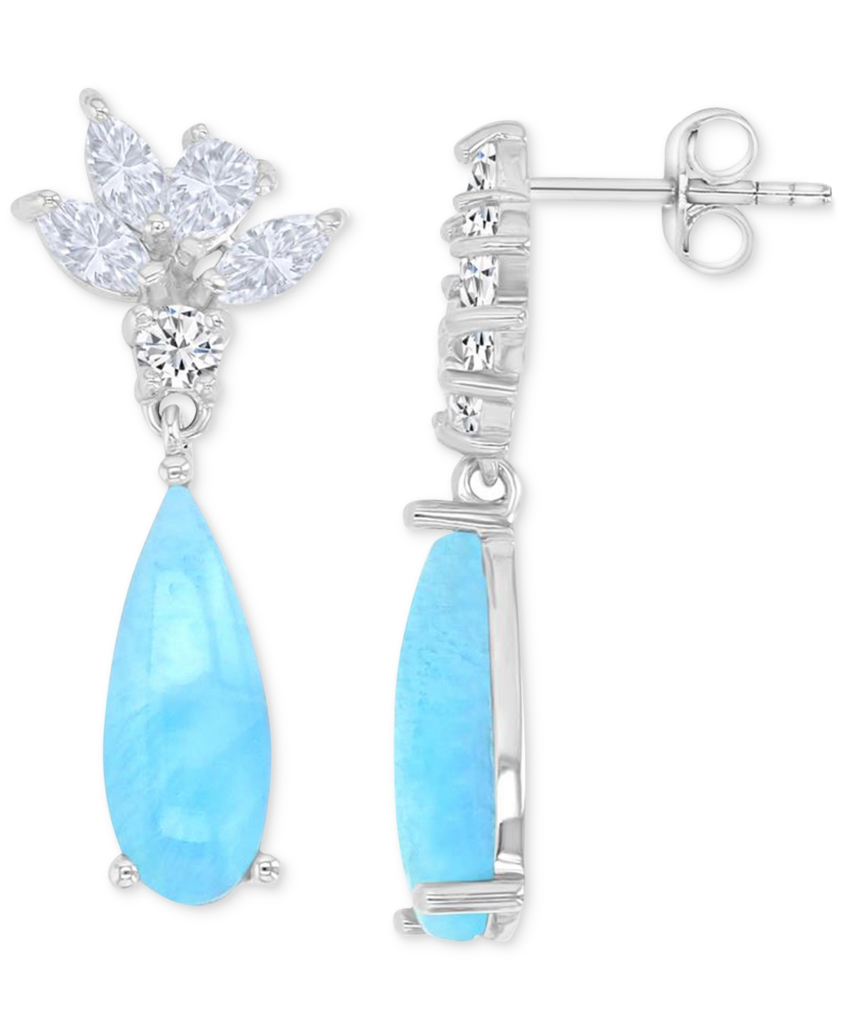 Click here for Macys Opal (11.5 ct. t.w.) Earrings in Sterling Si... prices