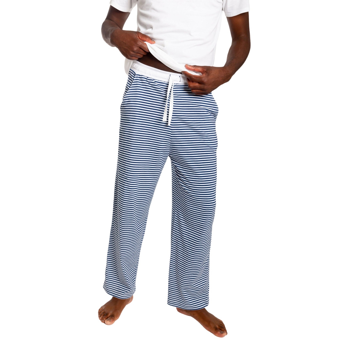 Click here for Sant and Abel Mens Marina Jersey Pj Pants - Marina... prices