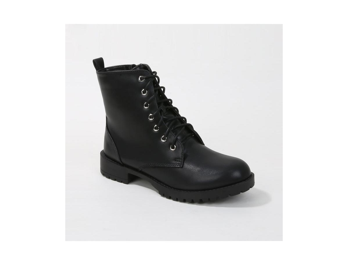 Click here for Berness Phillina Combat Boots - Black prices