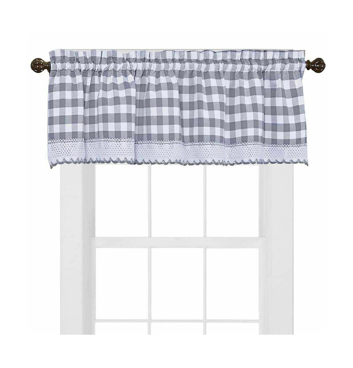 Click here for GoodGram Country Plaid Window Valance Treatment -... prices