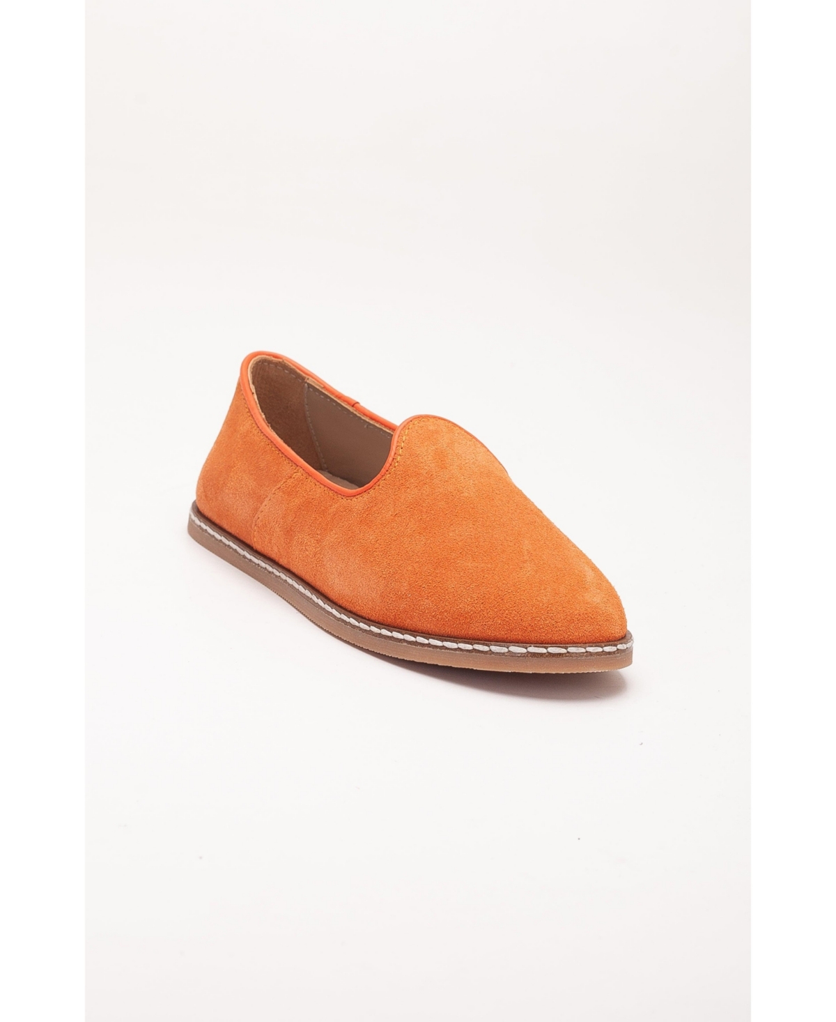 Click here for Epilogue Shoes Istanbul Suede Leather Slip On Flat... prices