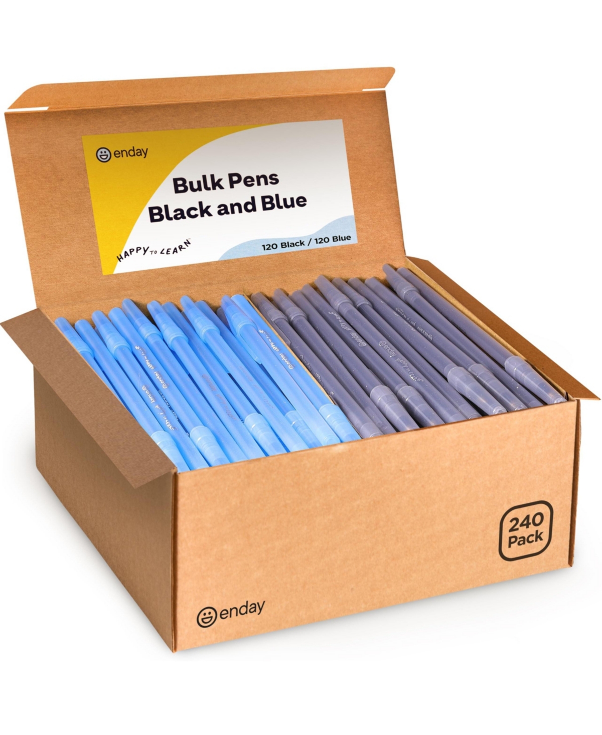 Click here for Enday Pens Bulk Black Pens Blue Pens Ballpoint  Me... prices