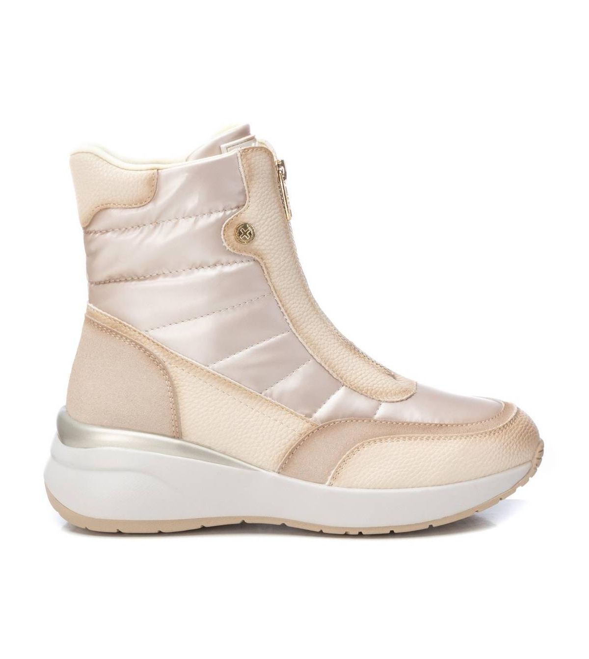 Click here for Xti Womens Sport Wedge Booties By Xti - Beige prices