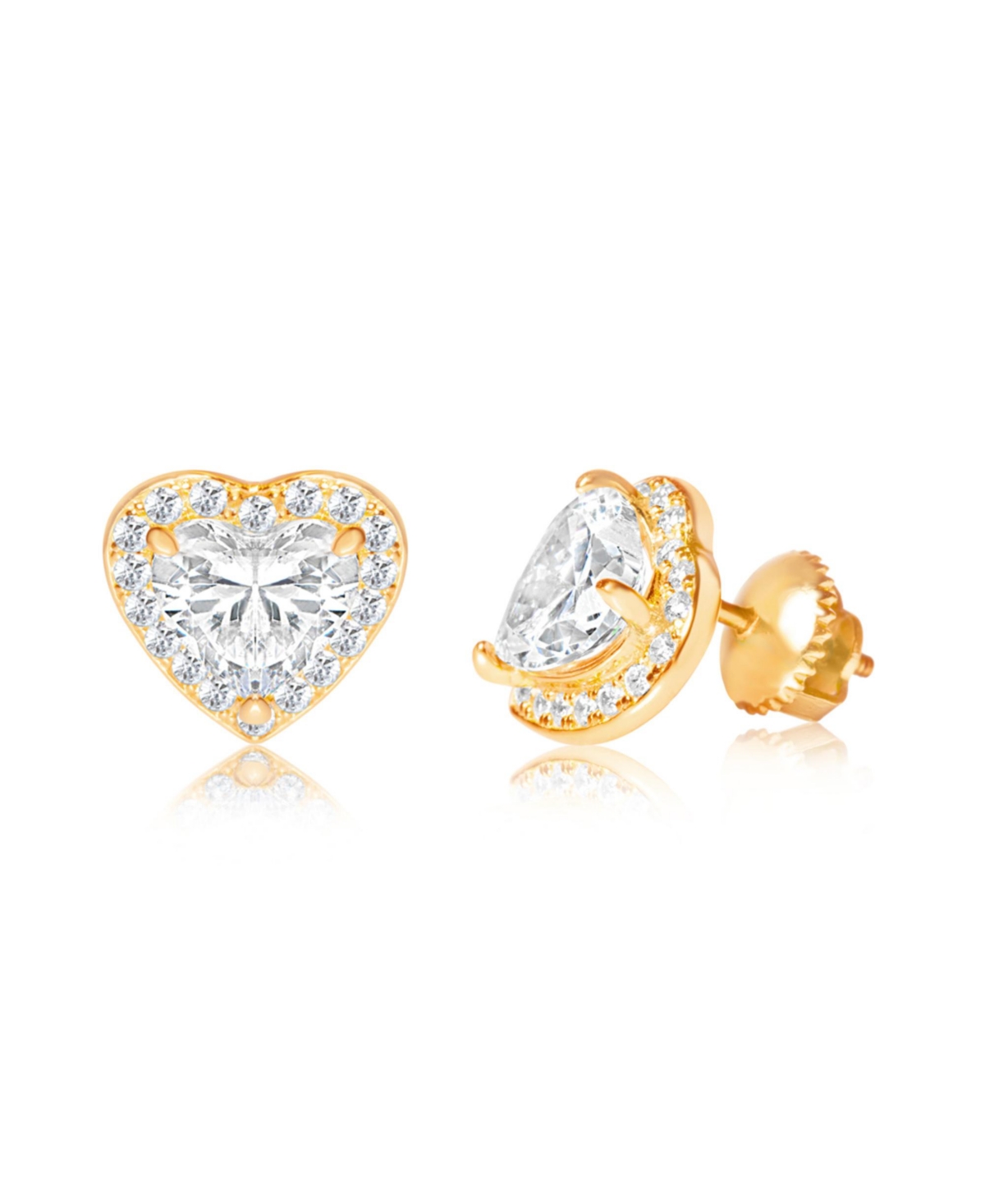 Click here for Chanteur Girls /Girl/Heart White Crystal Yellow Go... prices