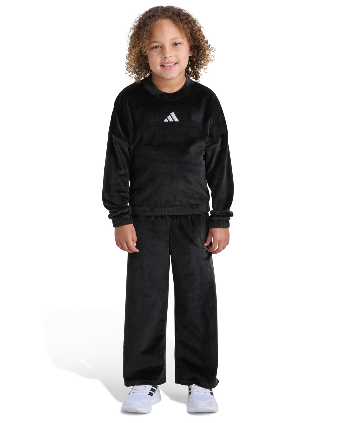 Click here for Adidas Toddler and Little Girls Two Piece Crewneck... prices