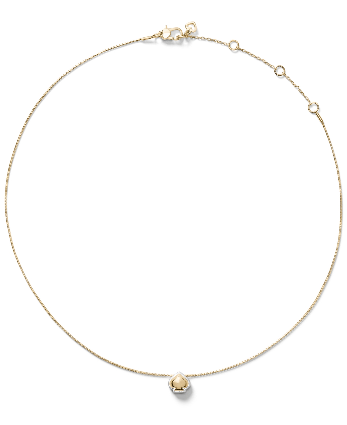 Click here for kate spade new york Two-Tone Sculpted Spade Mini P... prices