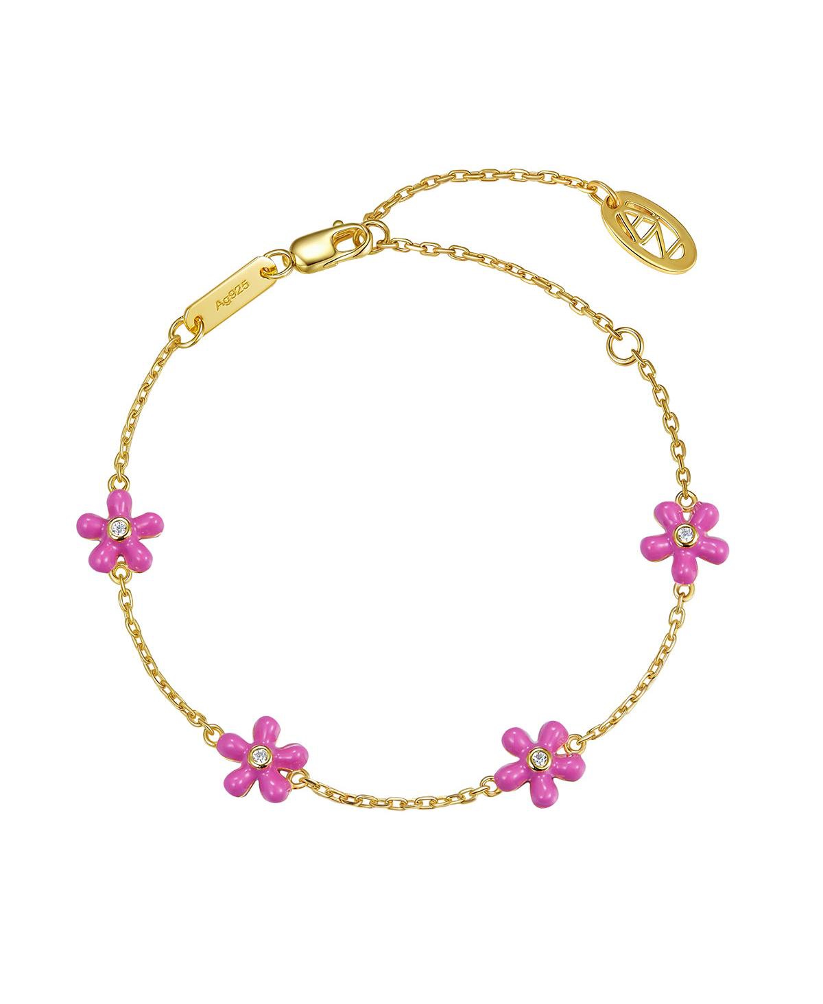 Click here for Anna Zuckerman Petit Rosie Bracelet in Rose - Rose prices