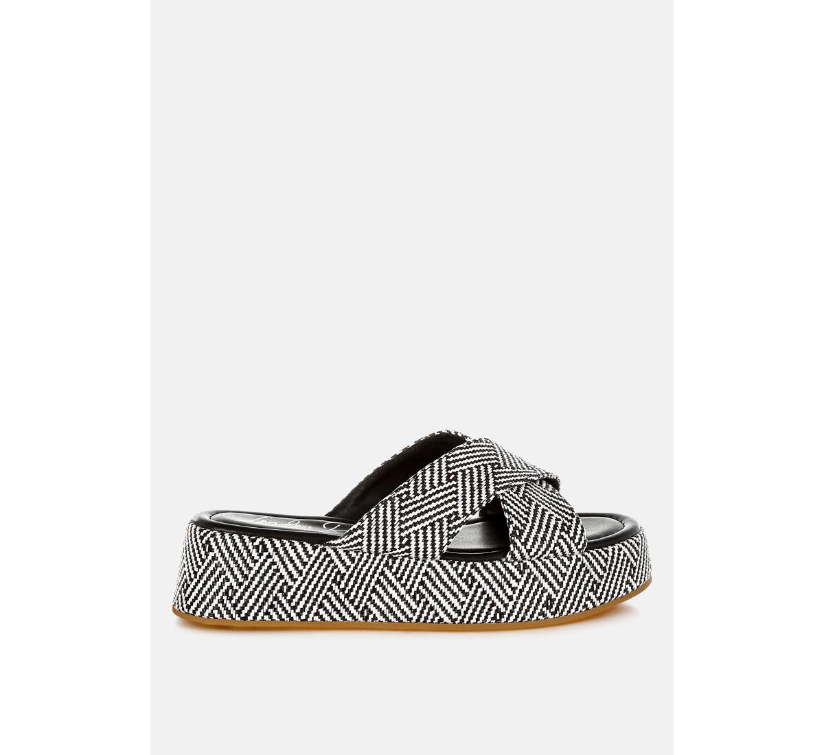 Click here for Modura Raffia Flatform Slip Ons Women prices
