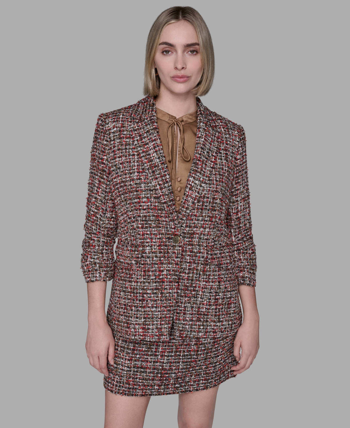Click here for Karl Lagerfeld Paris Womens Long Sleeve Jacket - B... prices