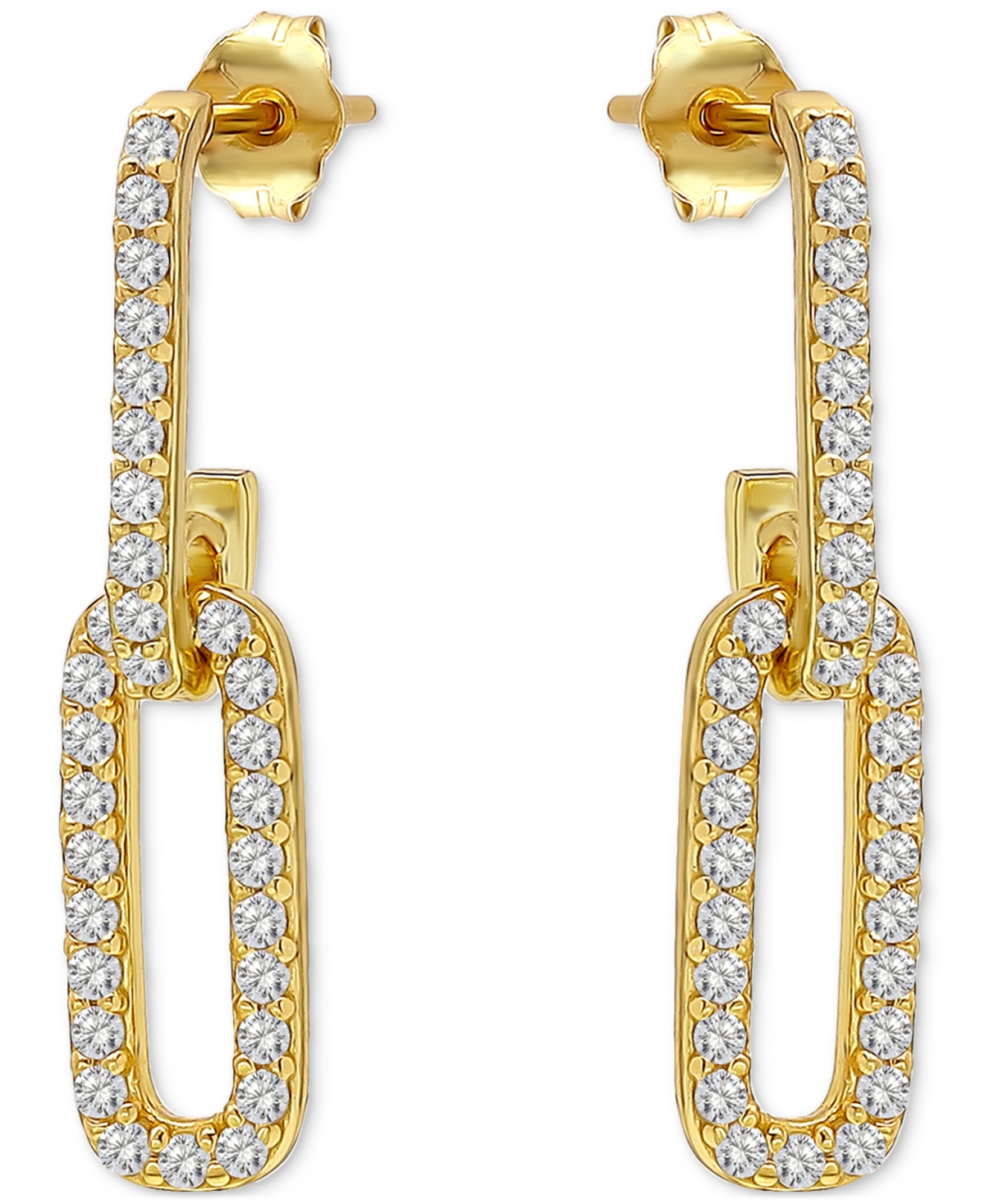 Click here for Giani Bernini Link Drop Earrings in (7/8 ct. t.w.)... prices