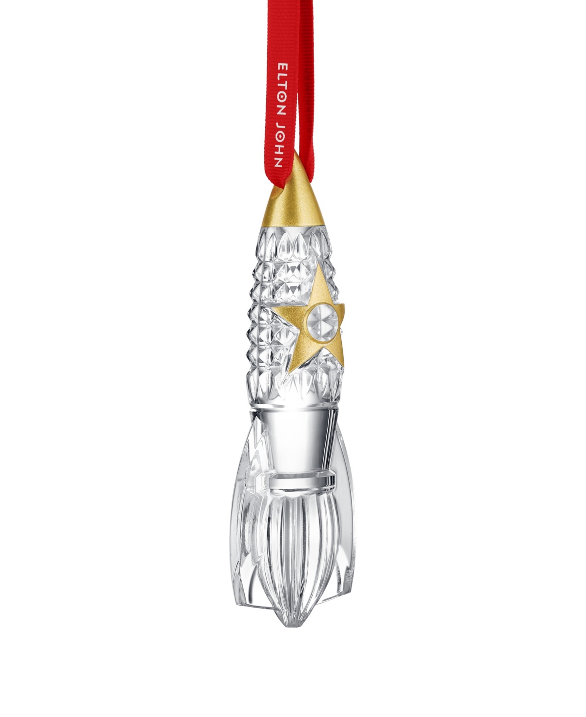 Click here for Waterford Elton John Rocket Ornament - Multi prices